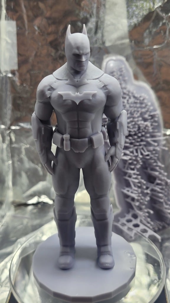 Batman Statue with Chest Logo by Corn Dog Shaun | Download free STL ...