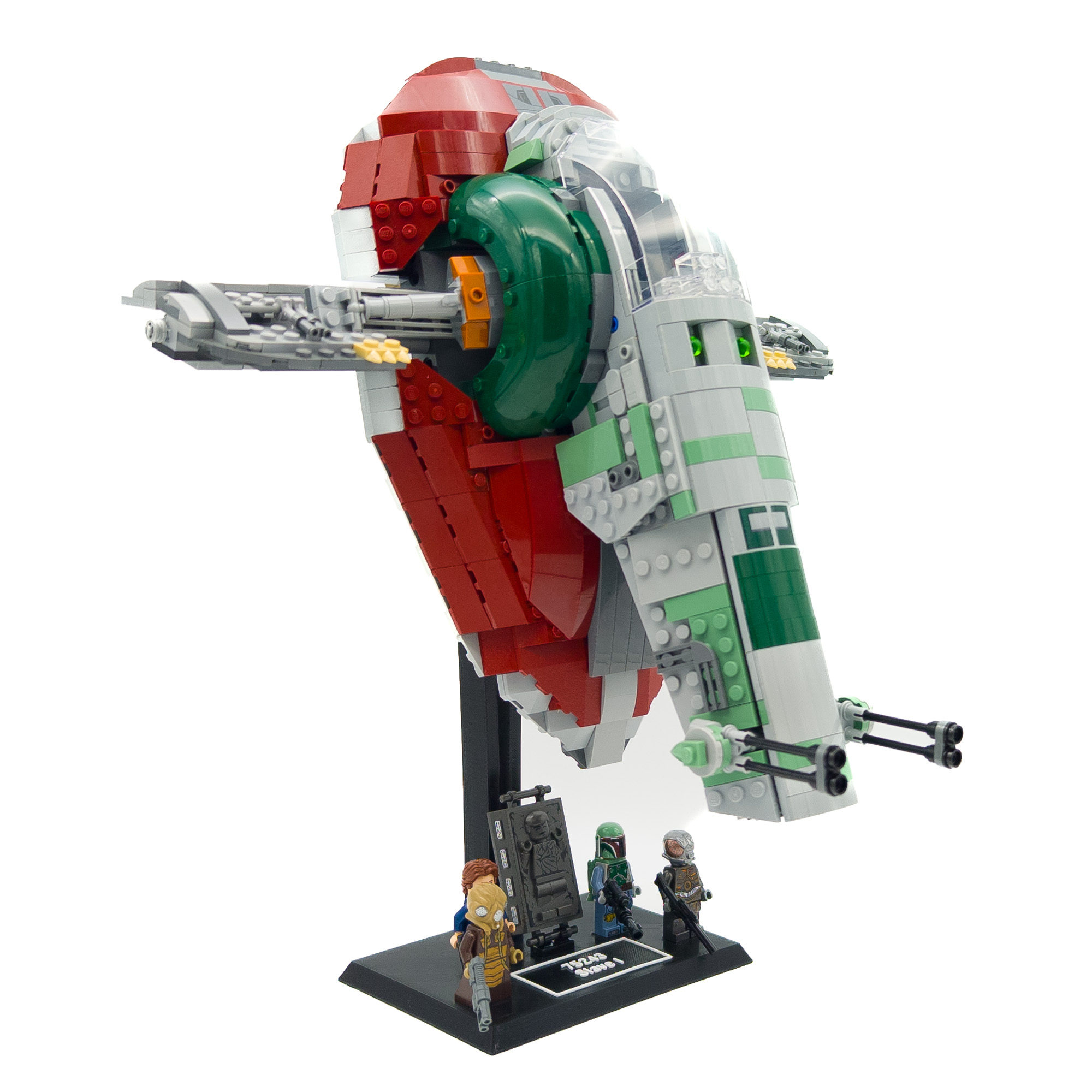Display Stand for LEGO Star Wars Slave-I 75243 / 8097 / 7153 / 75312 ...
