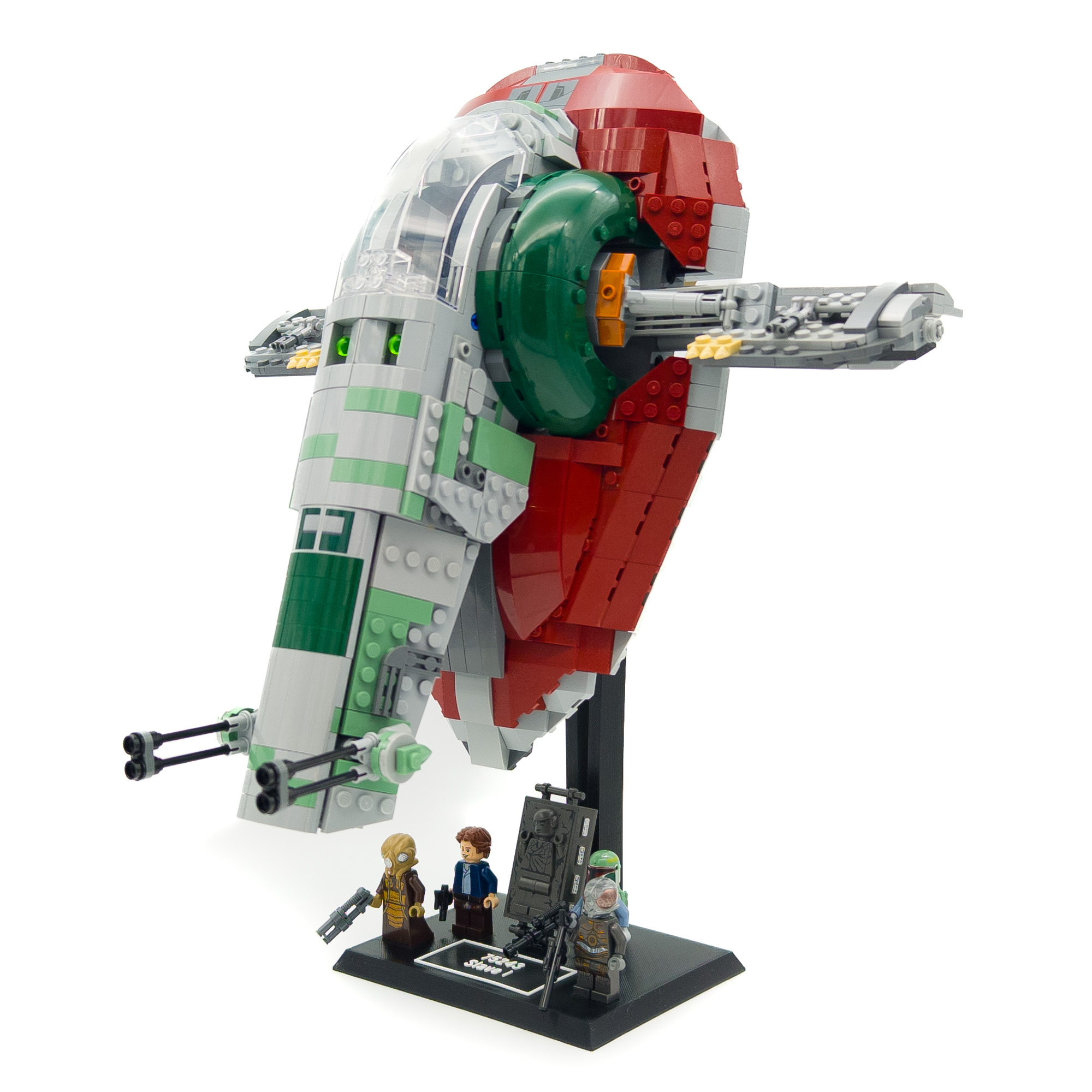 Display Stand for LEGO Star Wars Slave-I 75243 / 8097 / 7153 / 75312 ...