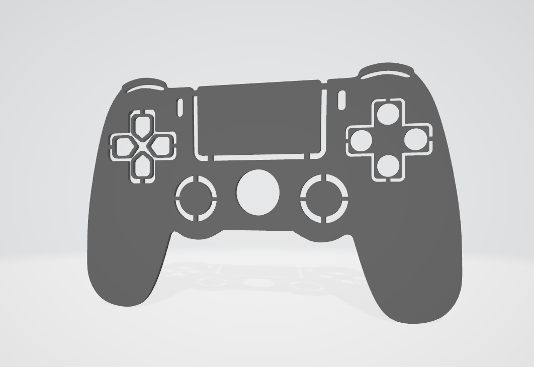 Game Controller Wall Art by Kars | Download free STL model | Printables.com