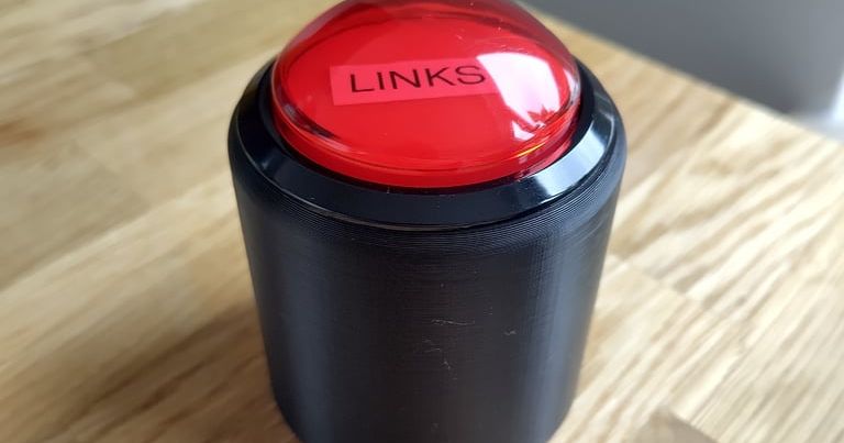Photobooth Arcade Wireless Push Button by nsty | Download free STL ...