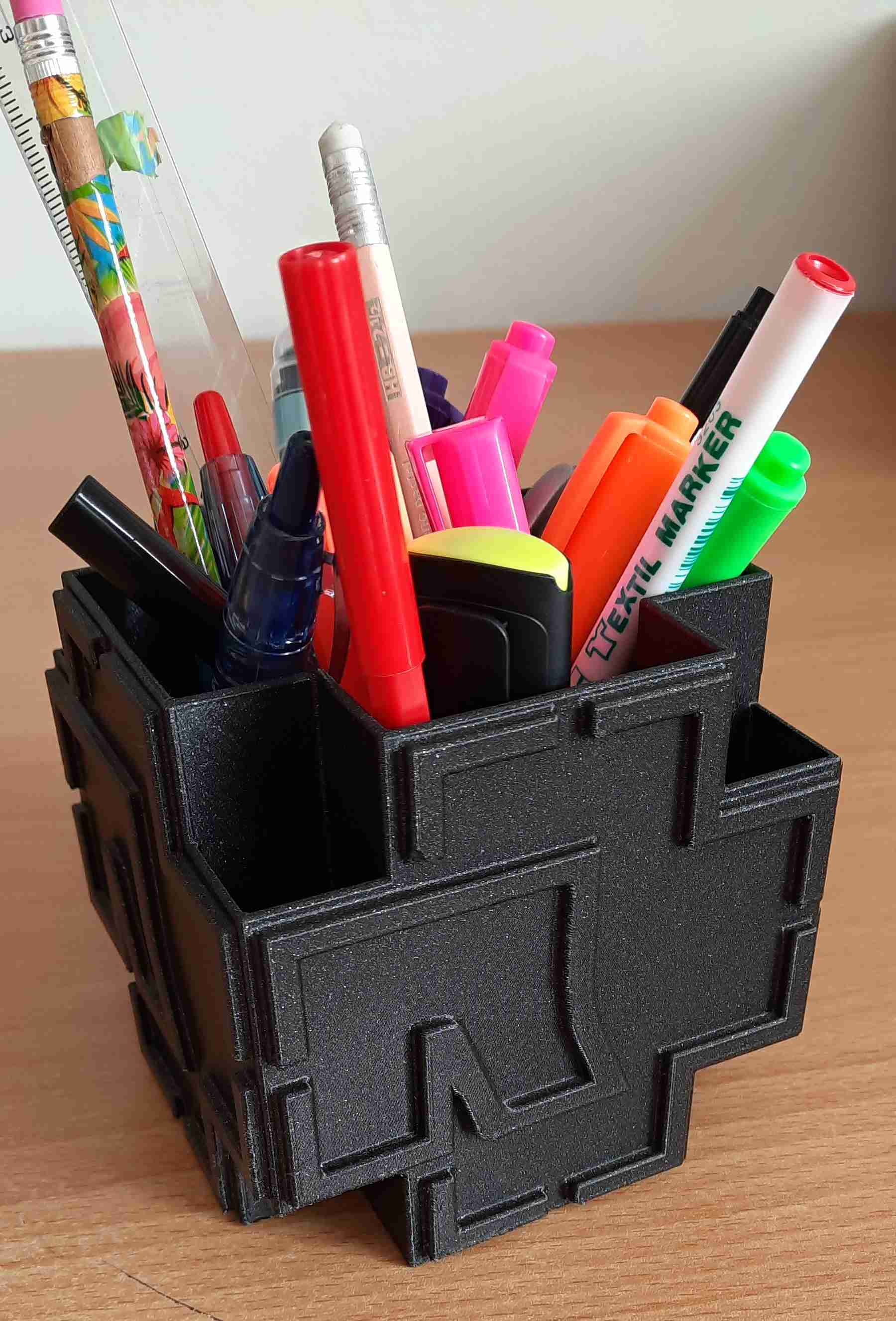 Rammstein Penholder by Michal Blazek | Download free STL model ...