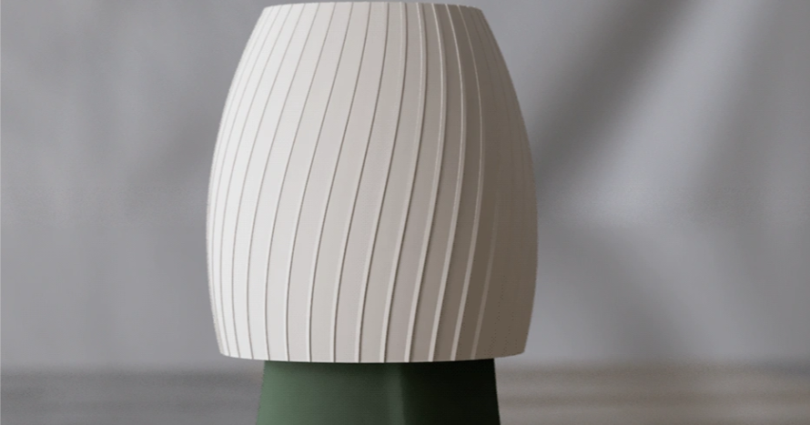 Modern Lamp by biggeboggo | Download free STL model | Printables.com