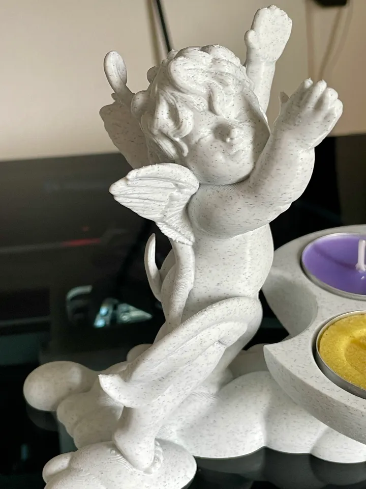 Angel candle holder by Ivan_Creation_3D | Download free STL model ...