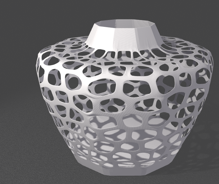 Große Voronoi Vase by Pk405 | Download free STL model | Printables.com