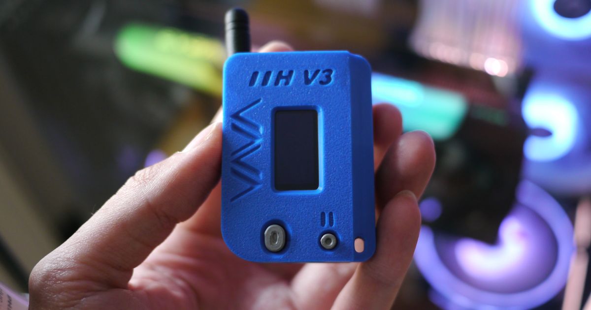 Heltec V3 Case Running Meshtastic by TGameCards | Download free STL model | Printables.com