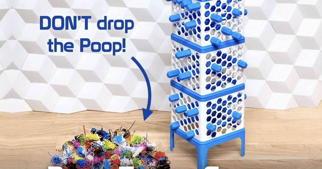 Poop Tower Game (purge escape - jenga style) by GlennovitS 3D ...
