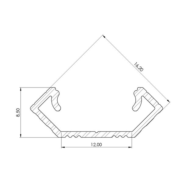 LED profile stand by ViperRage | Download free STL model | Printables.com