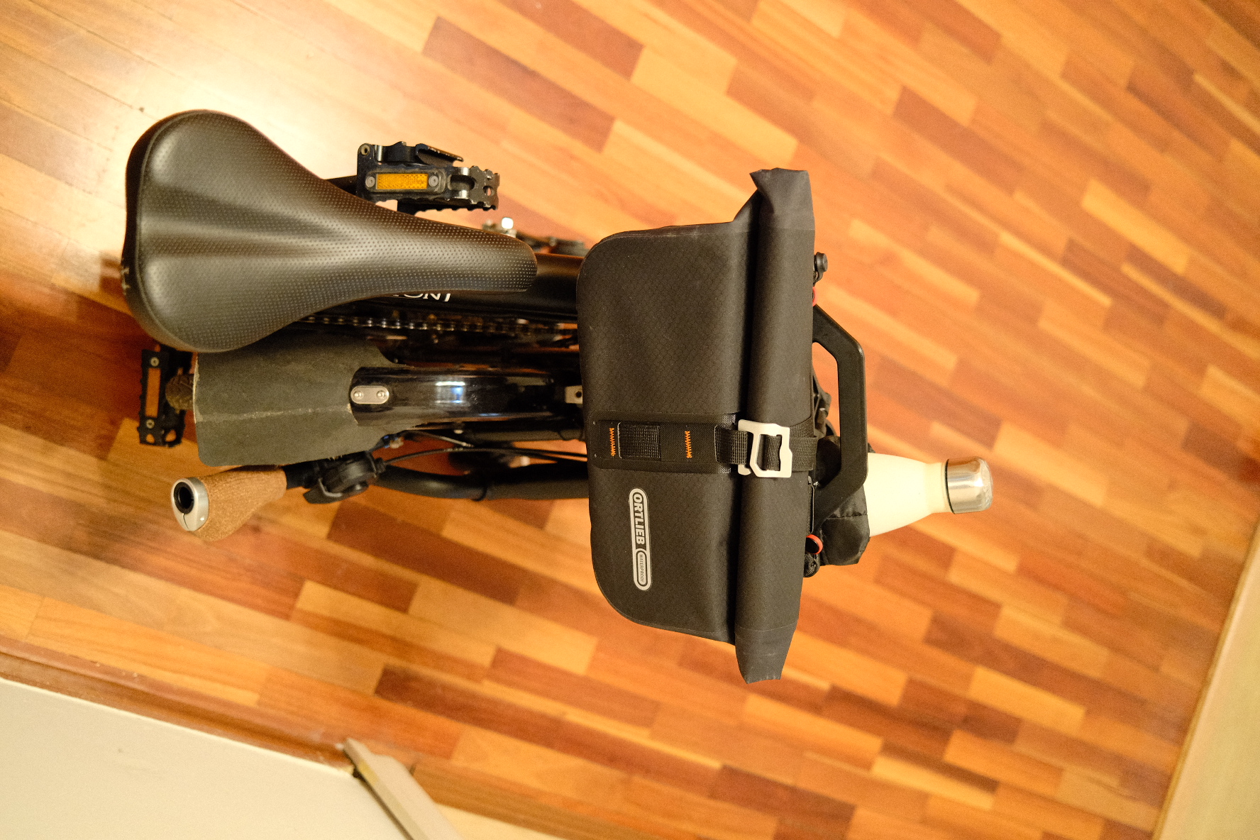 Ortlieb accesory bag 3.5 L Frame Adapter for Brompton (with handle) by ...