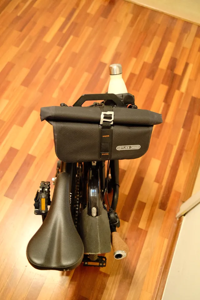 Ortlieb accesory bag 3.5 L Frame Adapter for Brompton (with handle) by ...