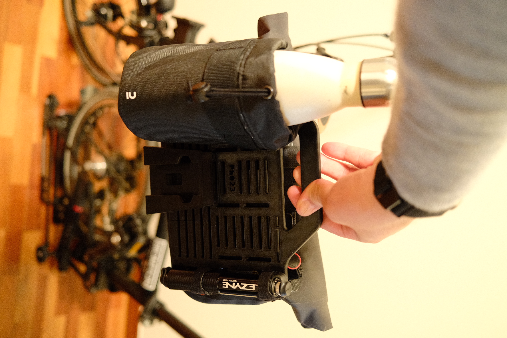 Ortlieb accesory bag 3.5 L Frame Adapter for Brompton (with handle) by ...