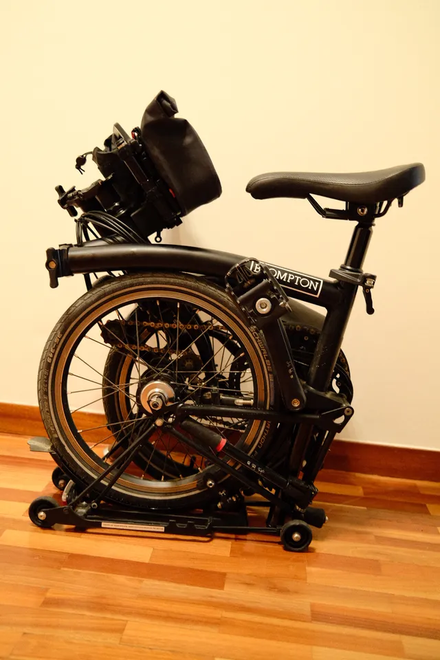 Ortlieb accesory bag 3.5 L Frame Adapter for Brompton (with handle) by ...