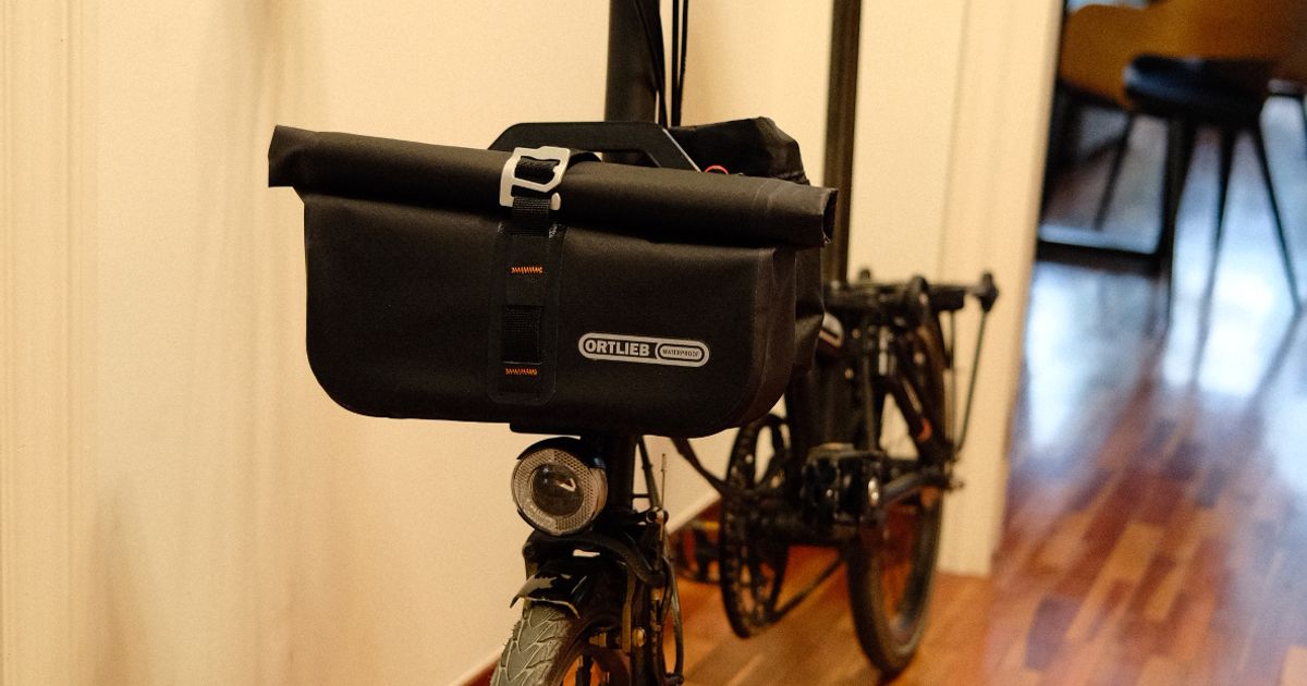 Ortlieb accesory bag 3.5 L Frame Adapter for Brompton (with handle) by ...