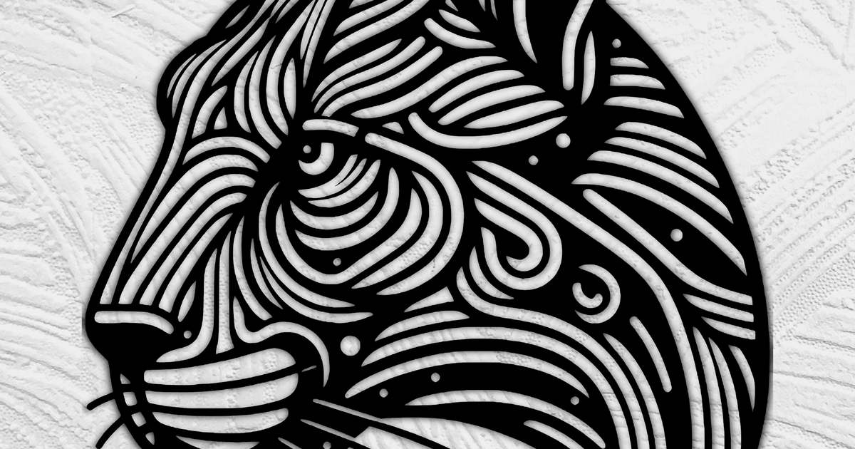 Puma by The line art guy | Download free STL model | Printables.com