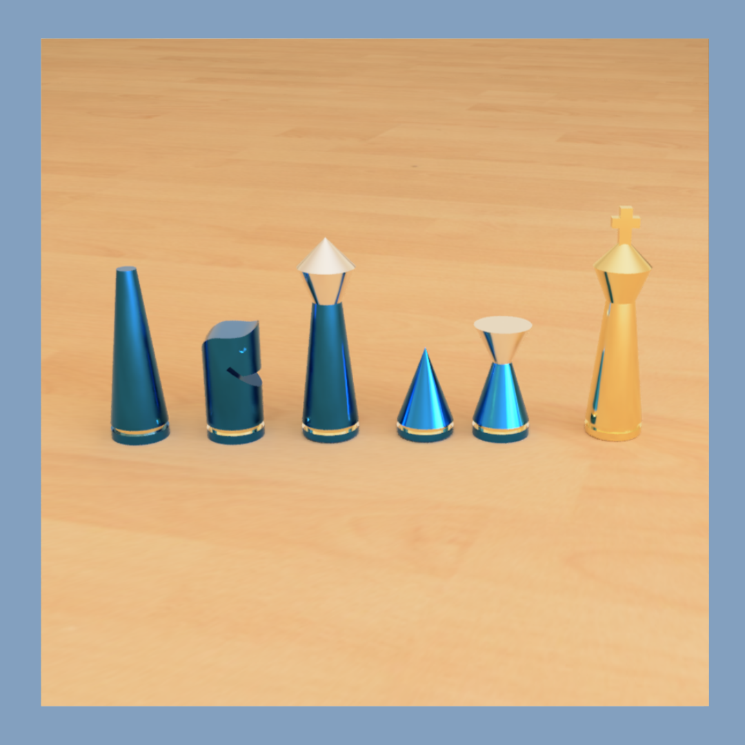 MODERN CHESS by Shack3D_Print | Download free STL model | Printables.com