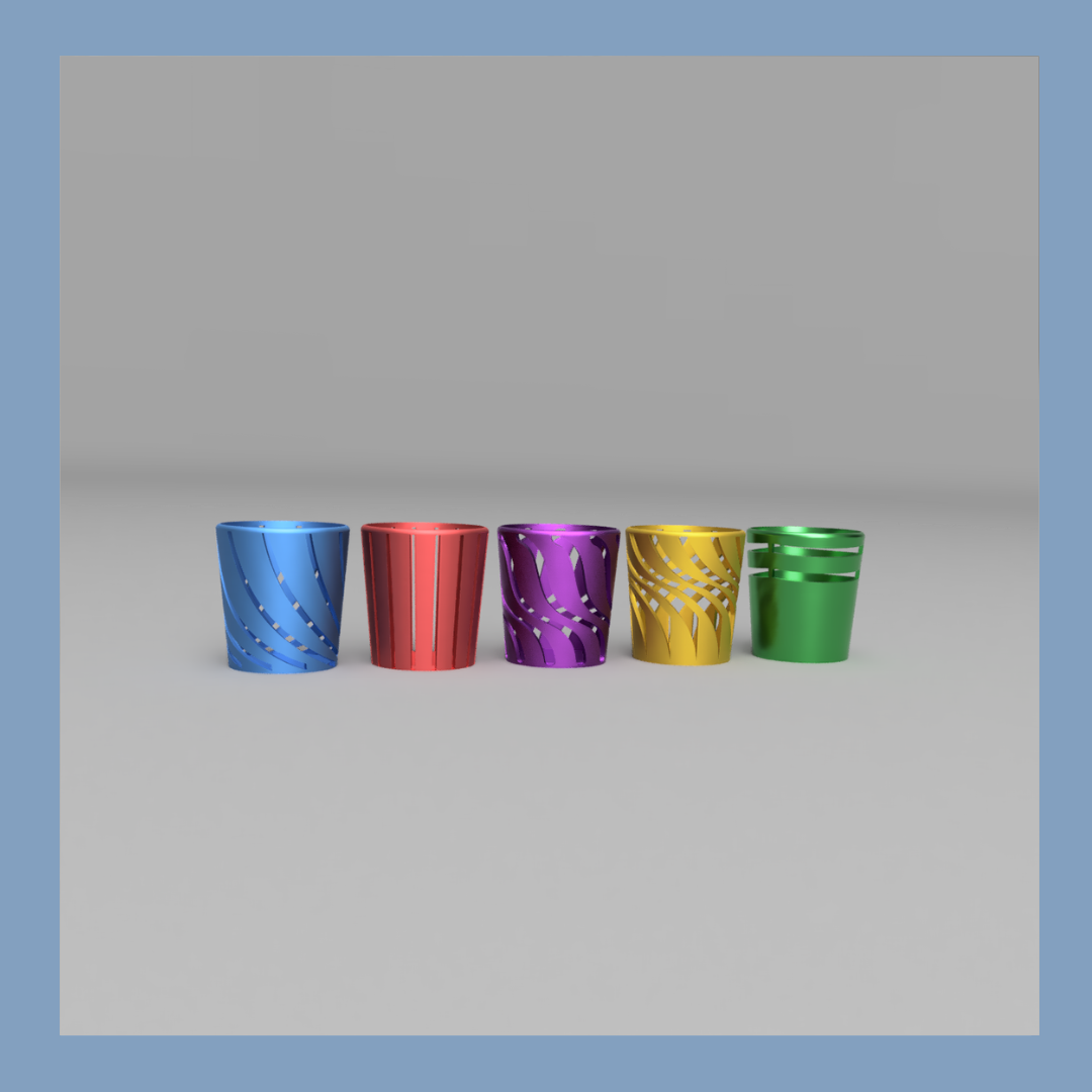 CUP CONTAINER by Shack3D_Print | Download free STL model | Printables.com