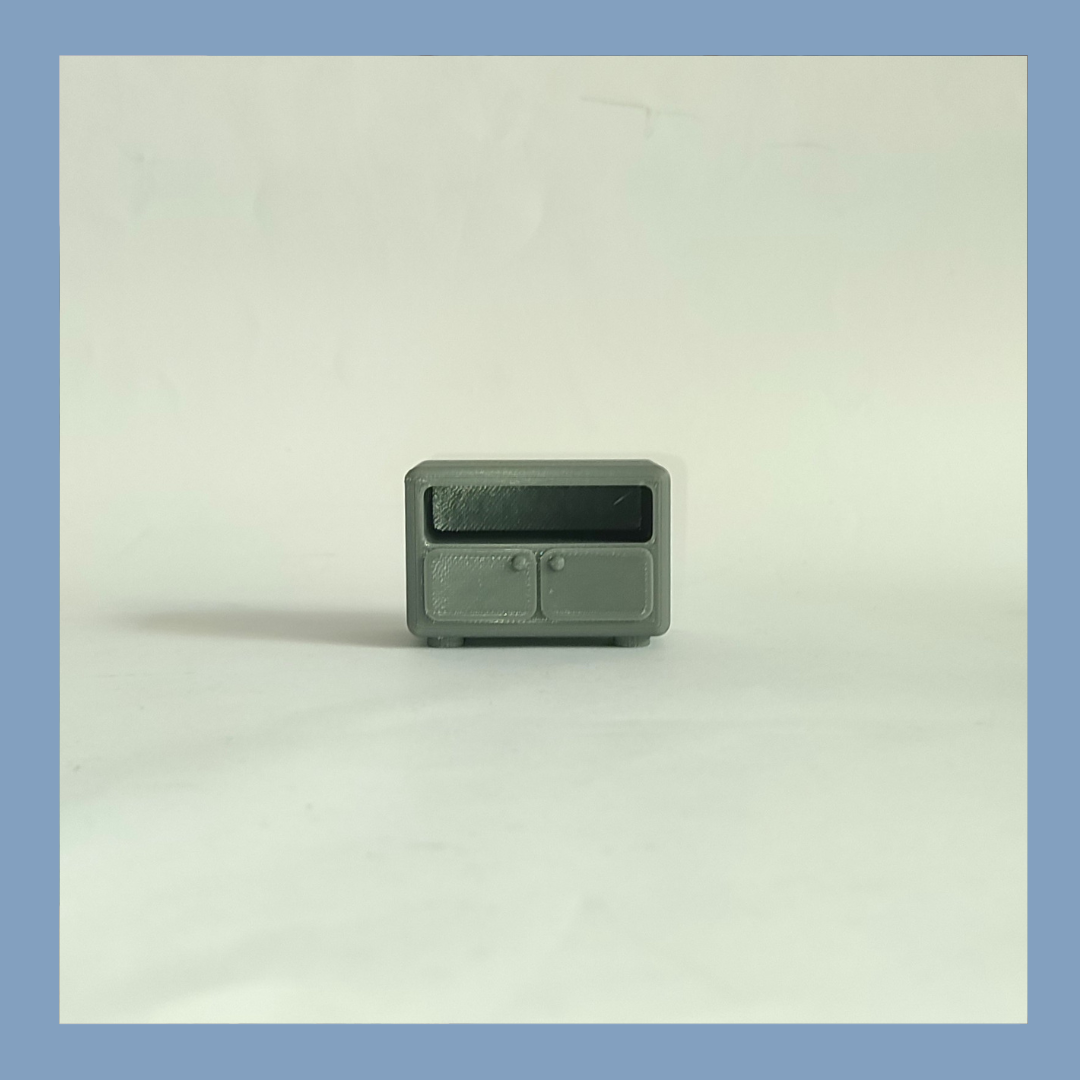 BEDSIDE TABLE (MINIATURE) by Shack3D_Print | Download free STL model ...