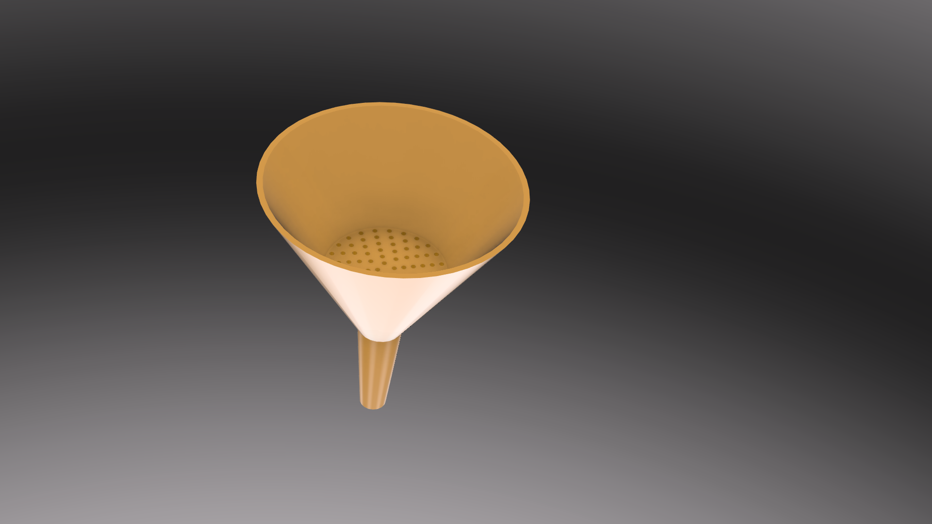 Embudo con filtro by makeder | Download free STL model | Printables.com