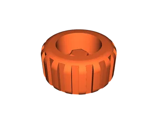M4 Allen Bolt/Screw Knob Cap by DarthDeezy | Download free STL model ...