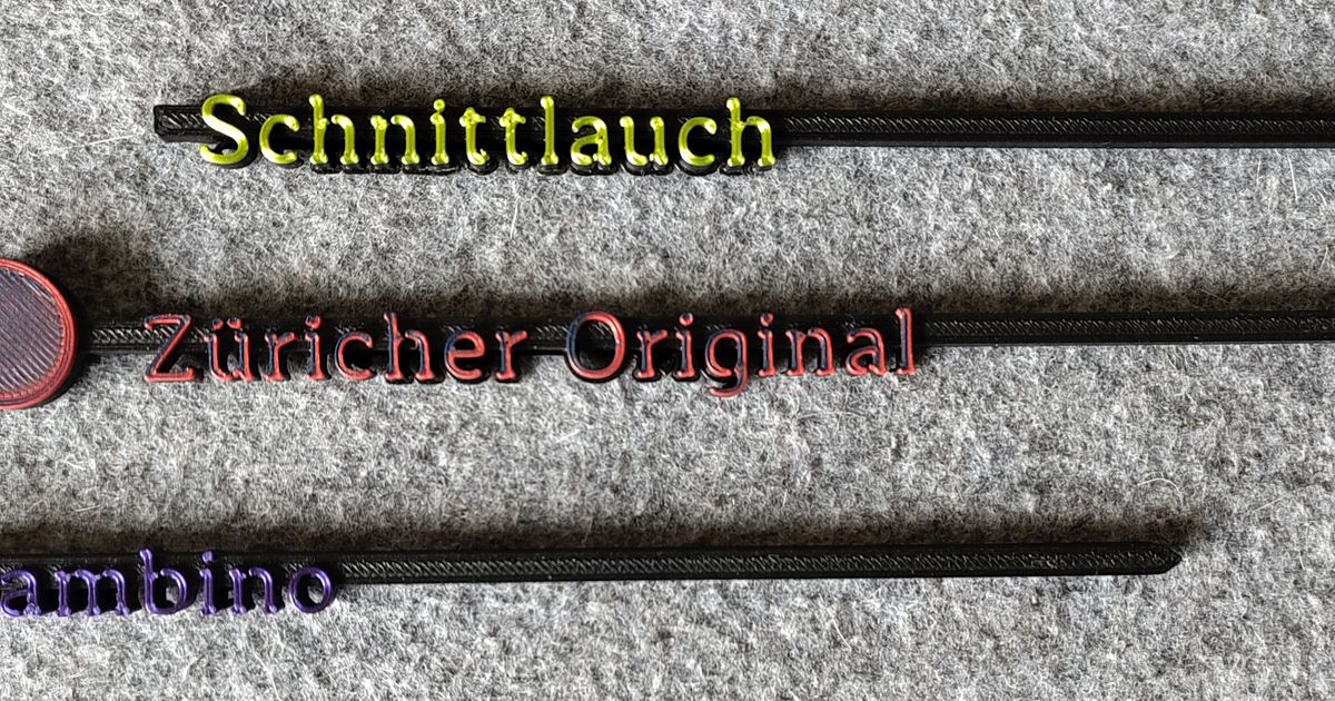 Simple signs for plants by dani | Download free STL model | Printables.com