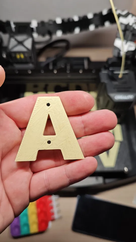 ABECEDA = alphabet by Marek Mikšovský | Download free STL model ...