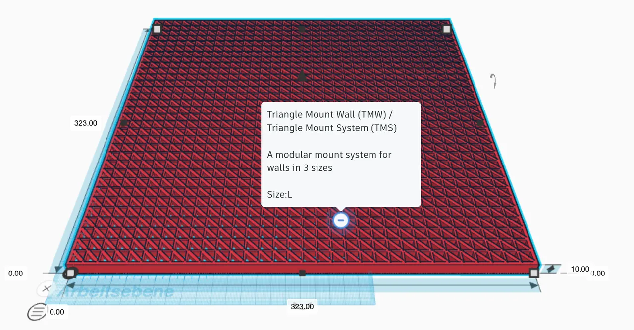 Triangle Mounting Storage Wall by 3D Cheetah | Download free STL model ...
