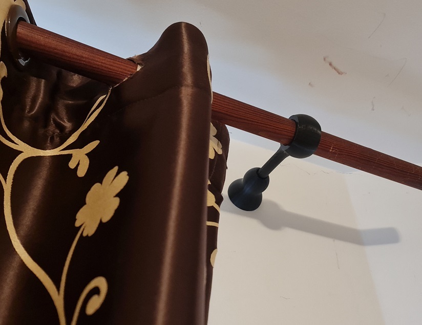 Curtain Rod Support by Vlad Patras | Download free STL model ...