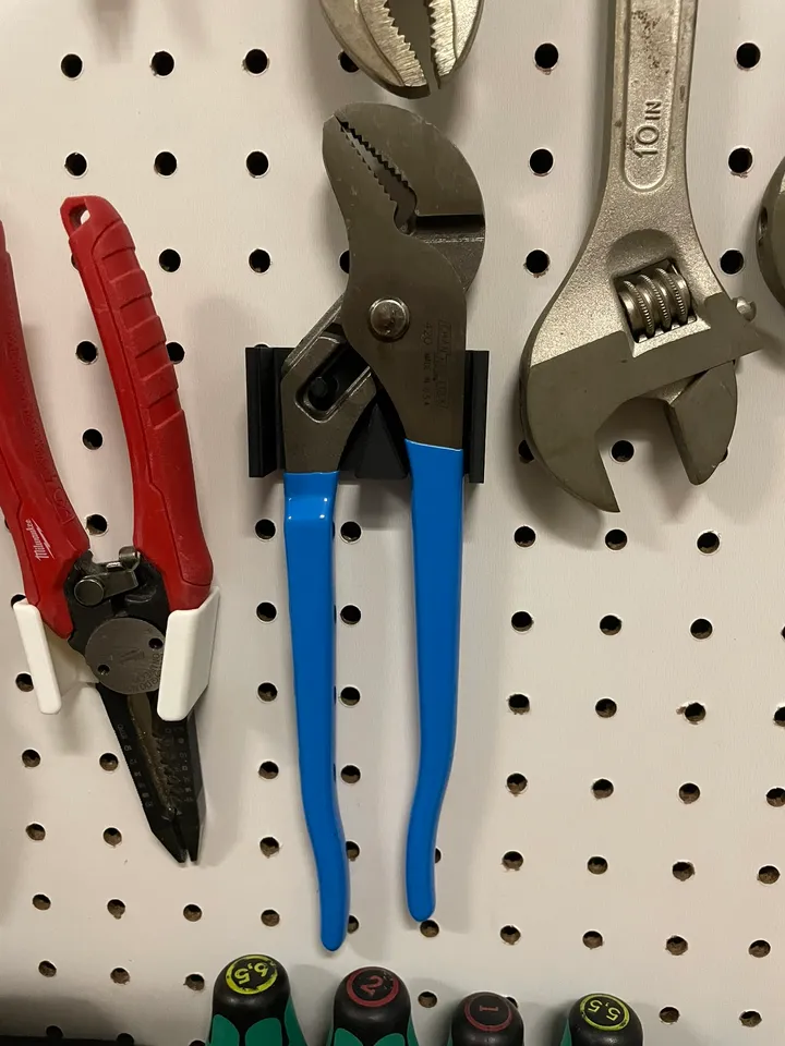 Channel Lock Pegboard Holders by LazySundayWoodworks | Download free ...