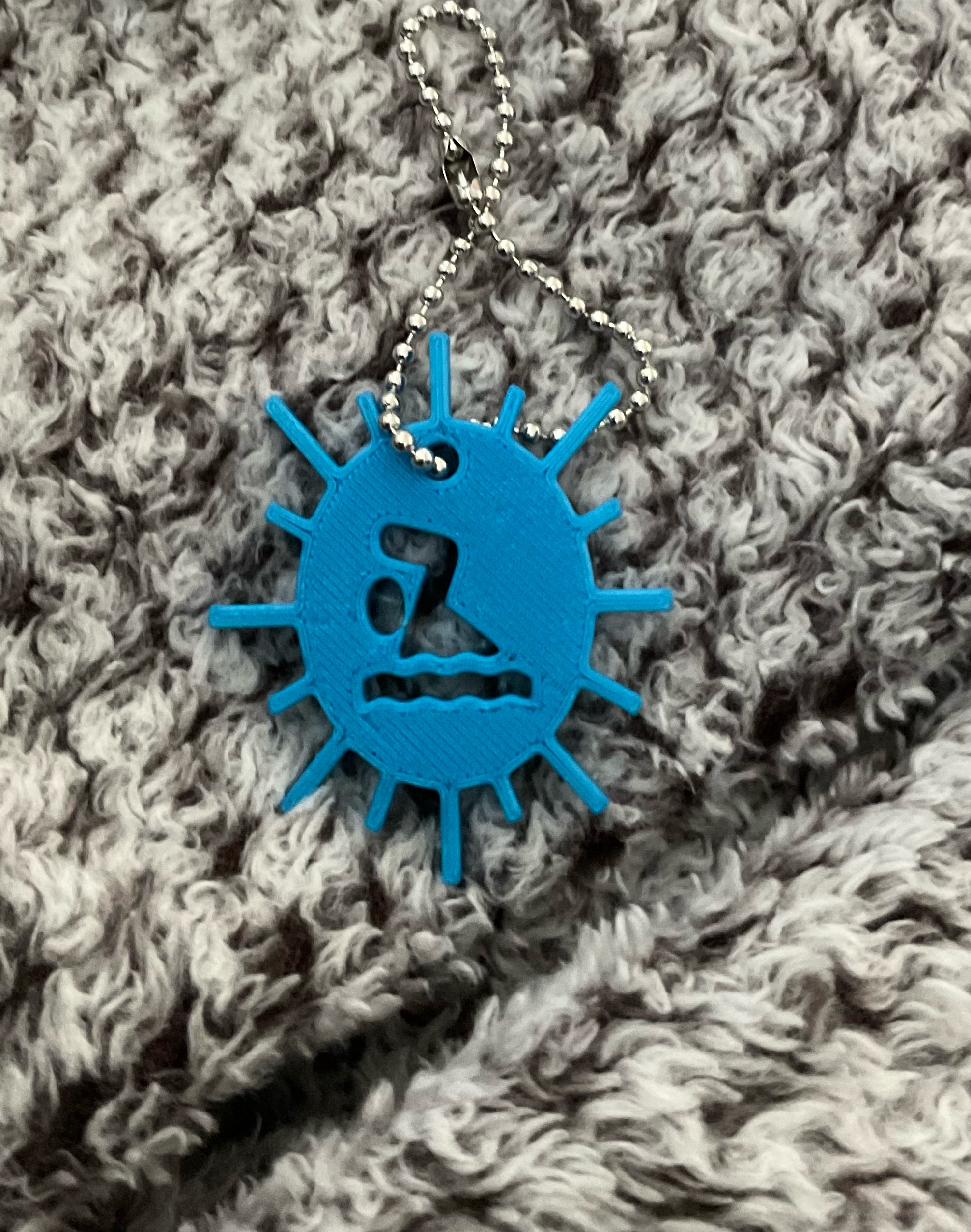 Sun with Swimmer by Ktowns | Download free STL model | Printables.com