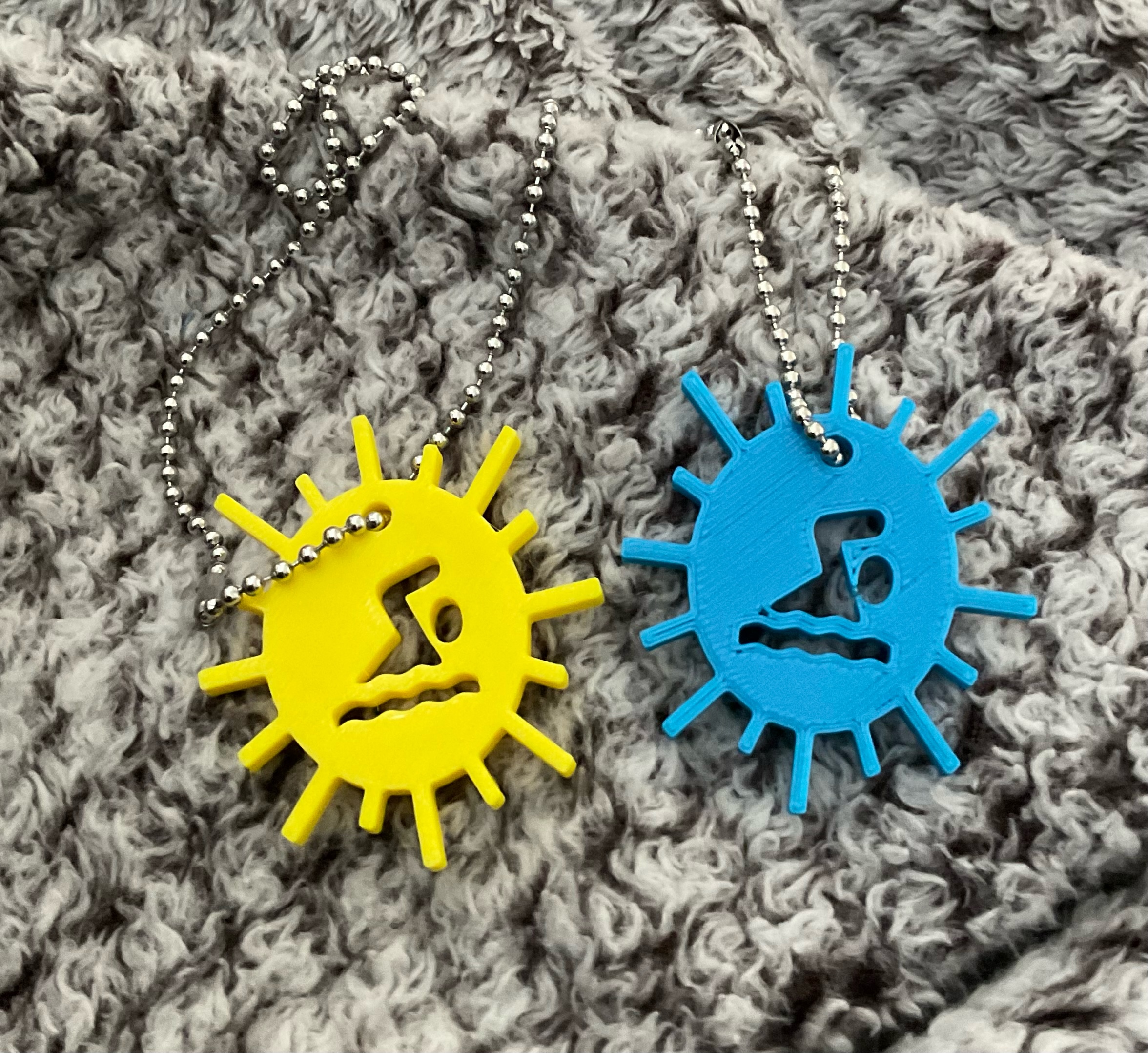 Sun with Swimmer by Ktowns | Download free STL model | Printables.com