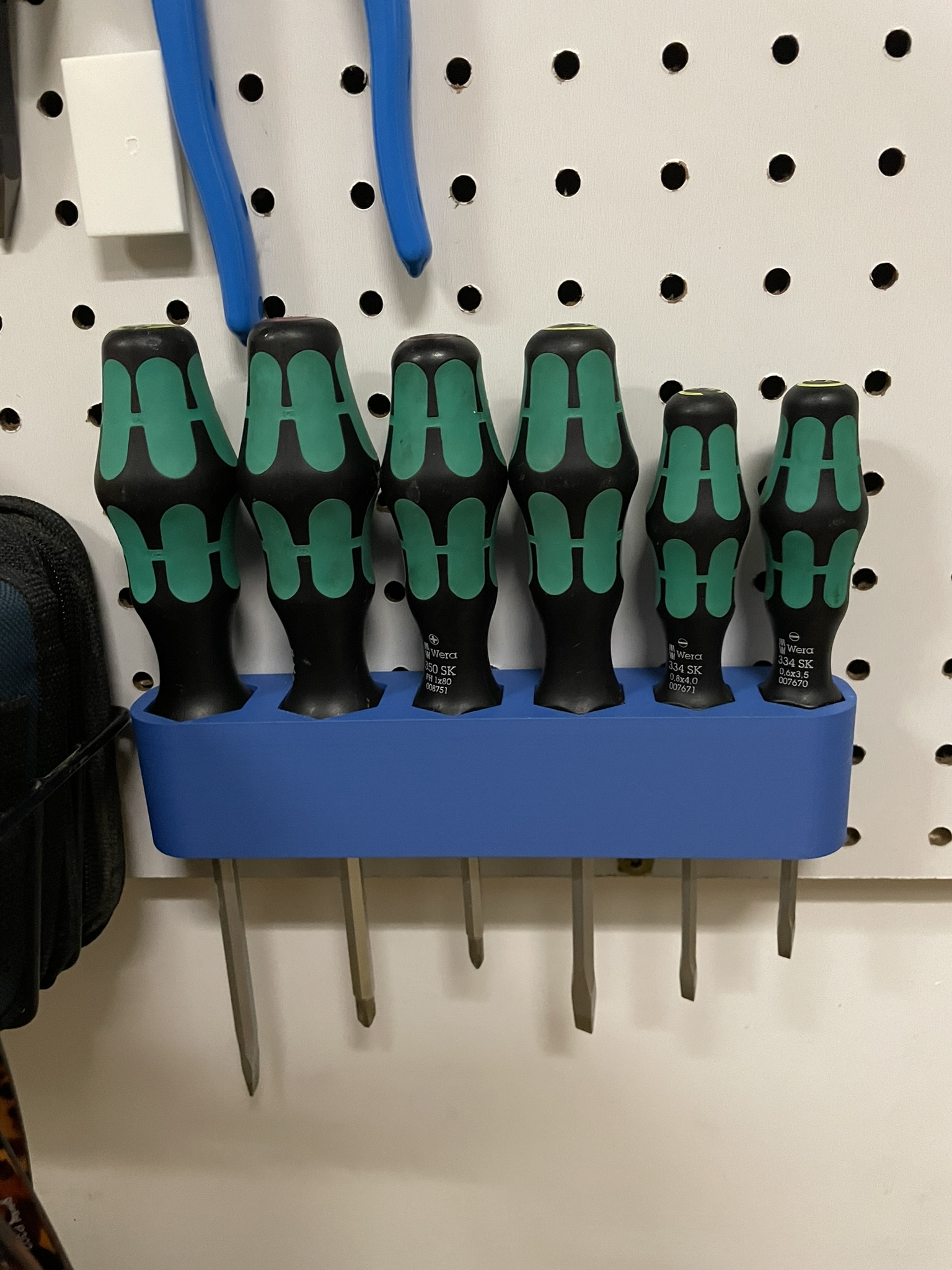 Wera 6pc Screwdriver set Pegboard Holder by LazySundayWoodworks | Download free STL model ...