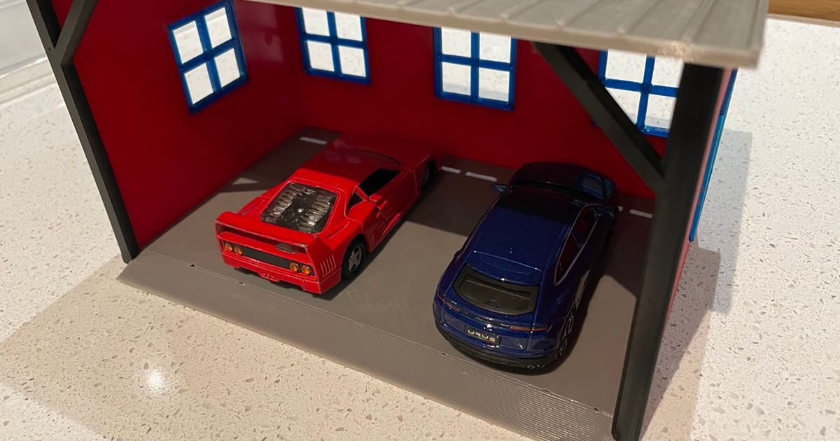 Toy Barn Roof for smaller print beds by Joos Louw | Download free STL ...