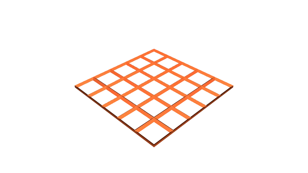 5x5 grids for 50x50mm organizers by PaŠe | Download free STL model ...