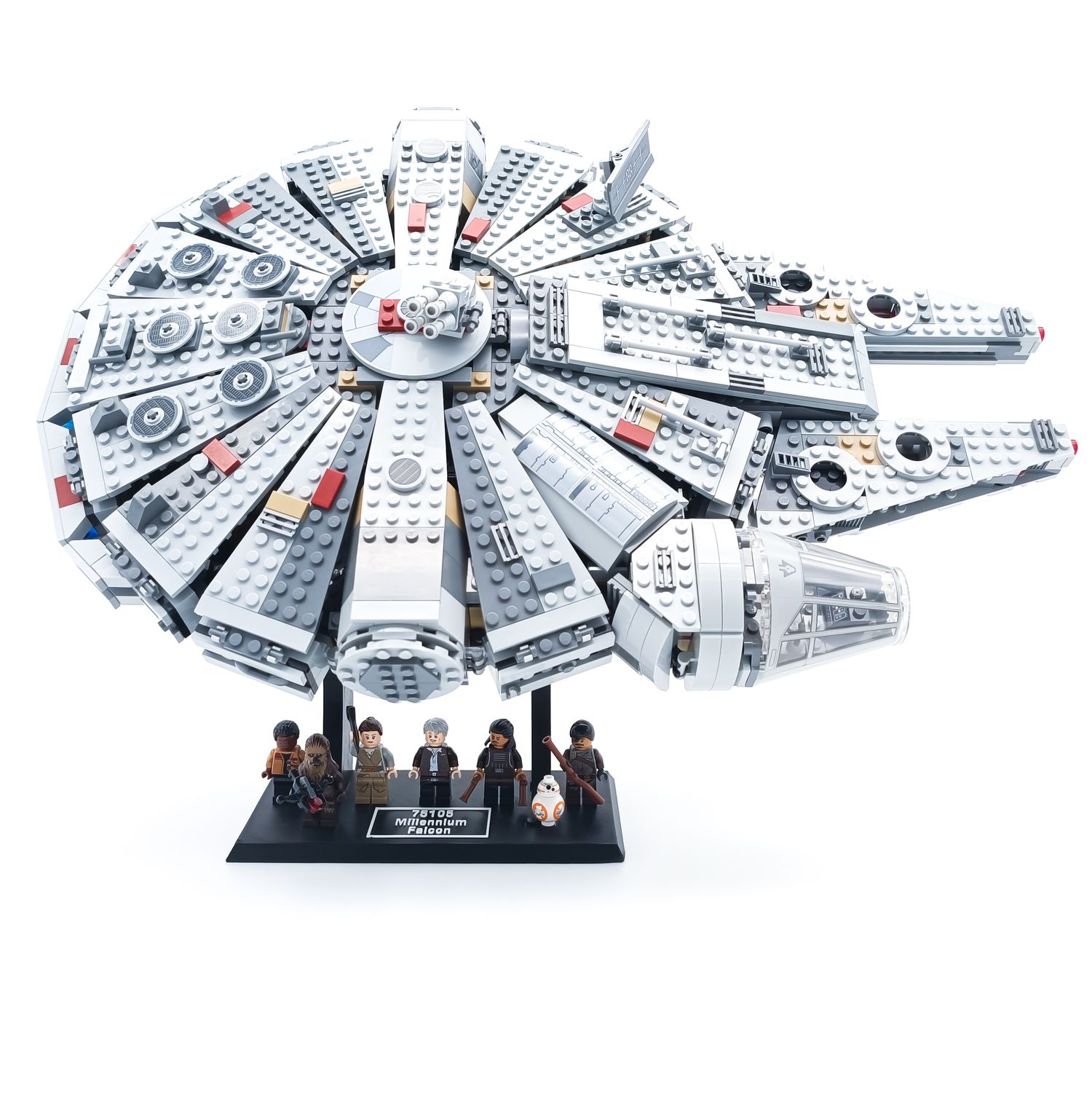 Display Stand for LEGO Star Wars 75257/7965/75105/75212 Millennium ...