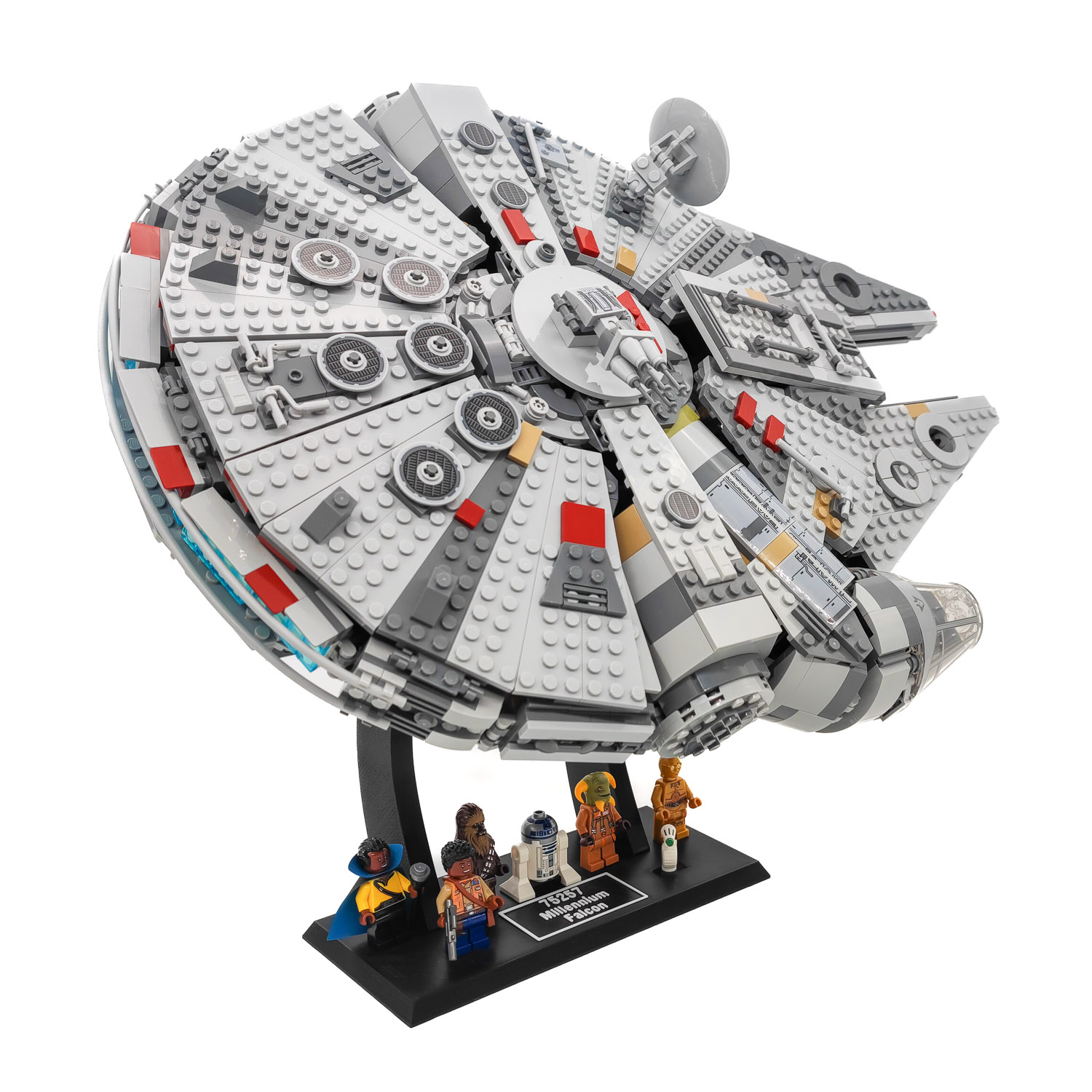 Display Stand for LEGO Star Wars 75257/7965/75105/75212 Millennium ...