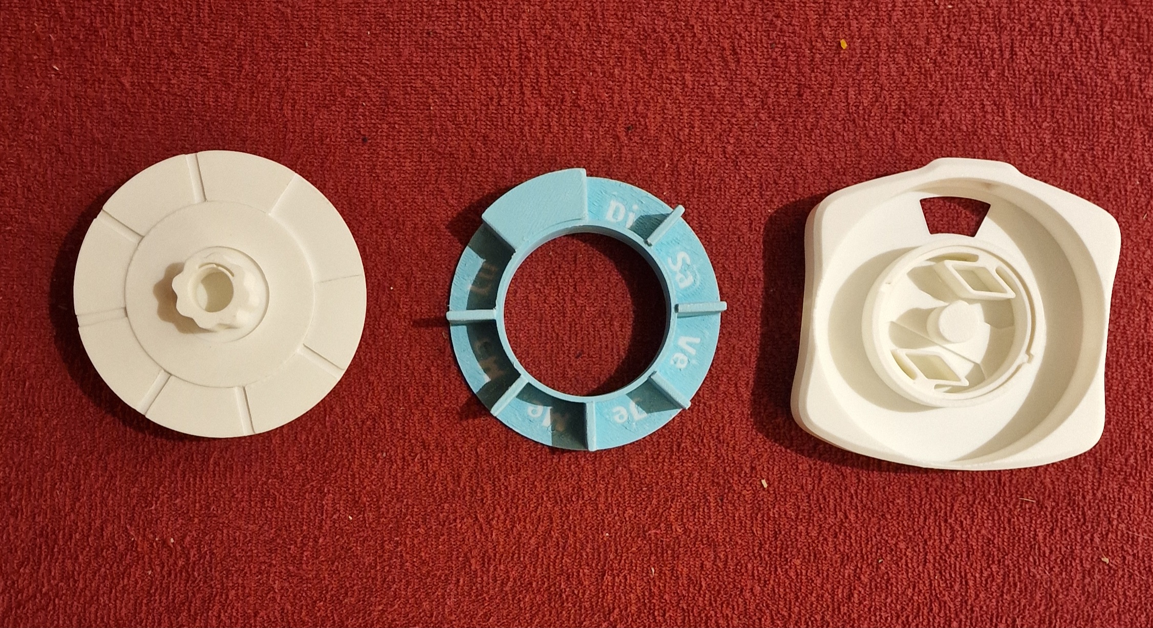 Rotating pill dispenser fully 3d printed by jeremoche | Download free ...