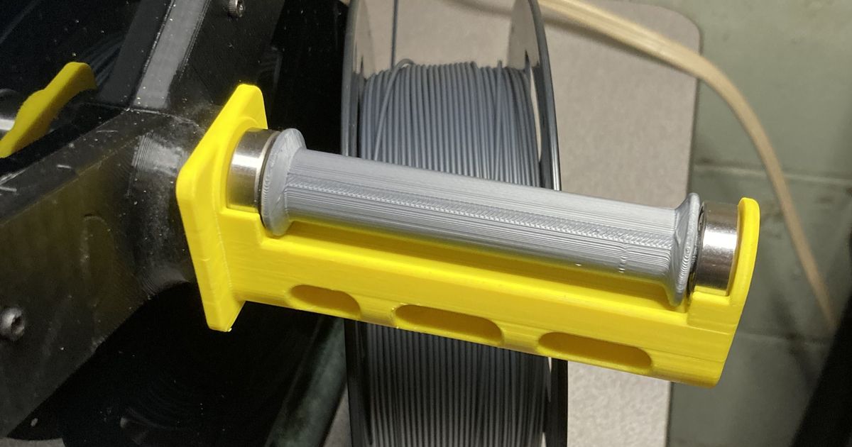 Safer Filament Roller 80mm by TJL | Download free STL model ...
