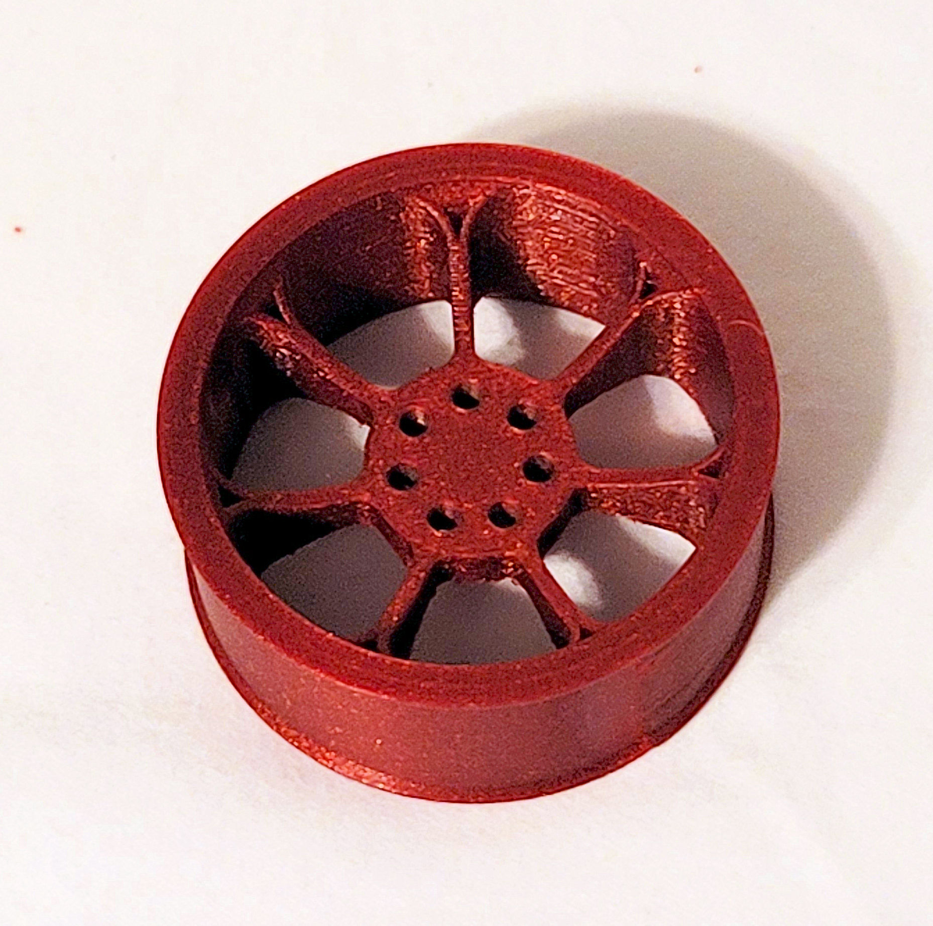 Robot Car Wheel (65mm diameter) by Brad | Download free STL model ...