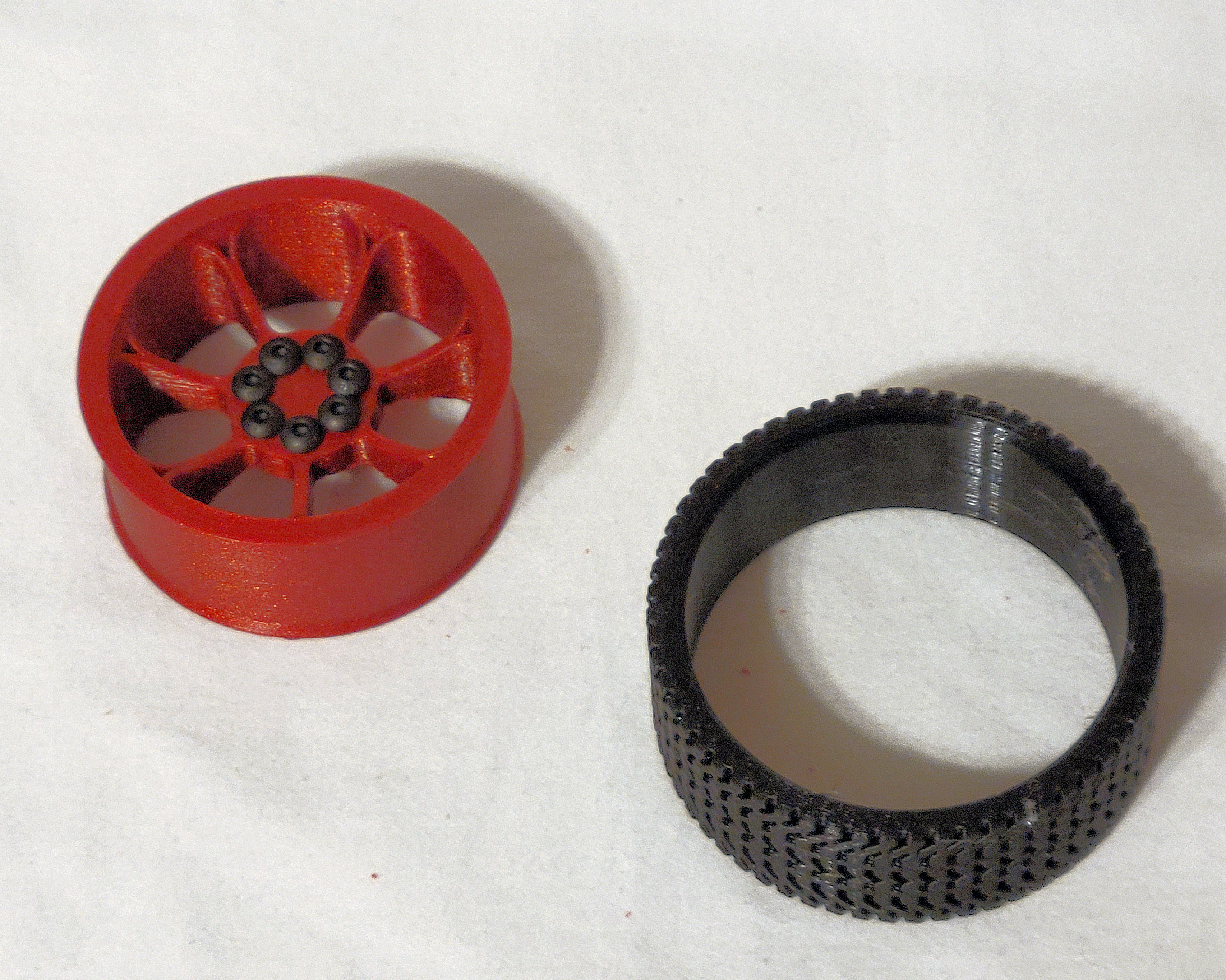 Robot Car Wheel (65mm diameter) by Brad | Download free STL model ...