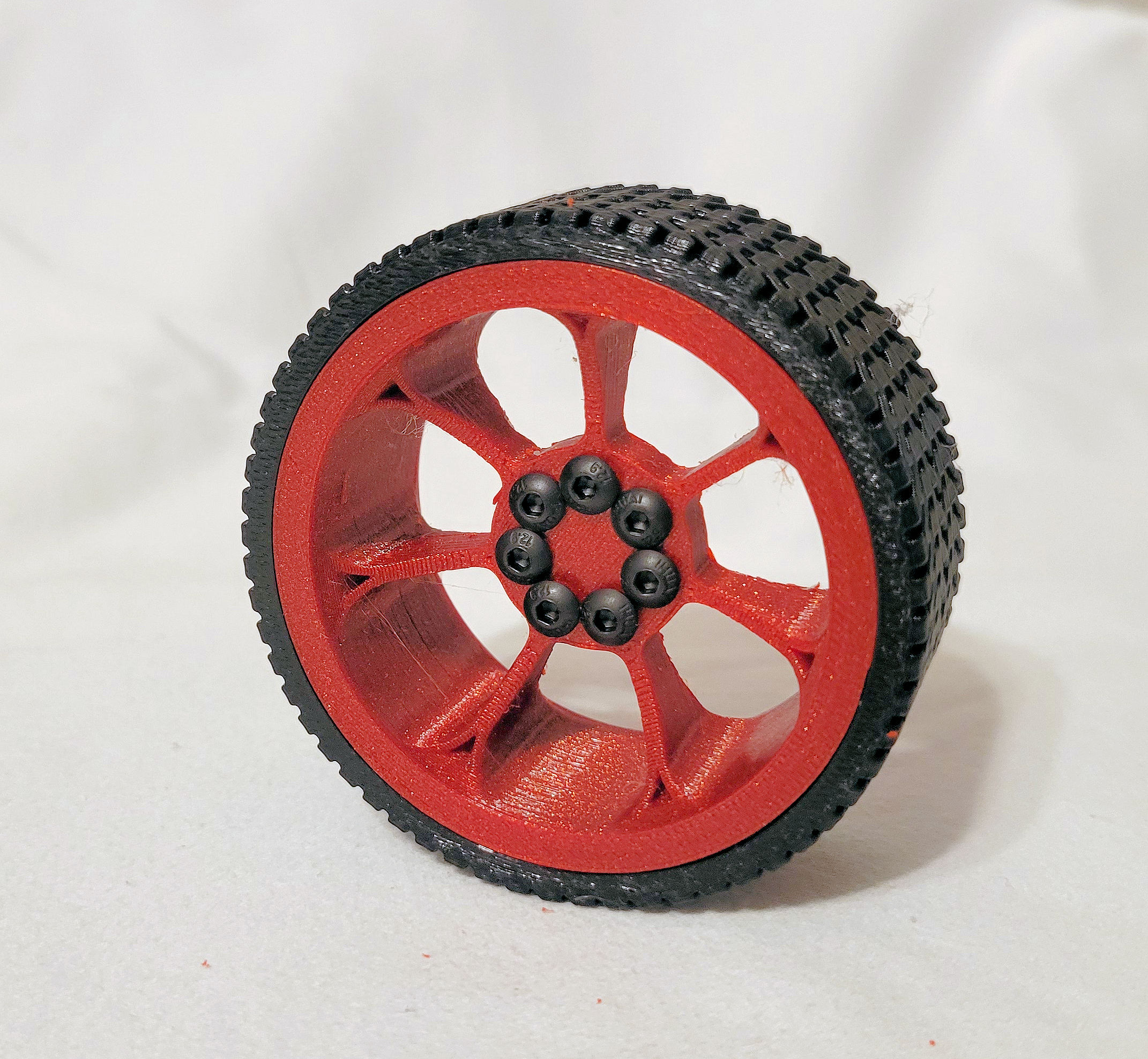 Robot Car Wheel (65mm diameter) by Brad | Download free STL model ...