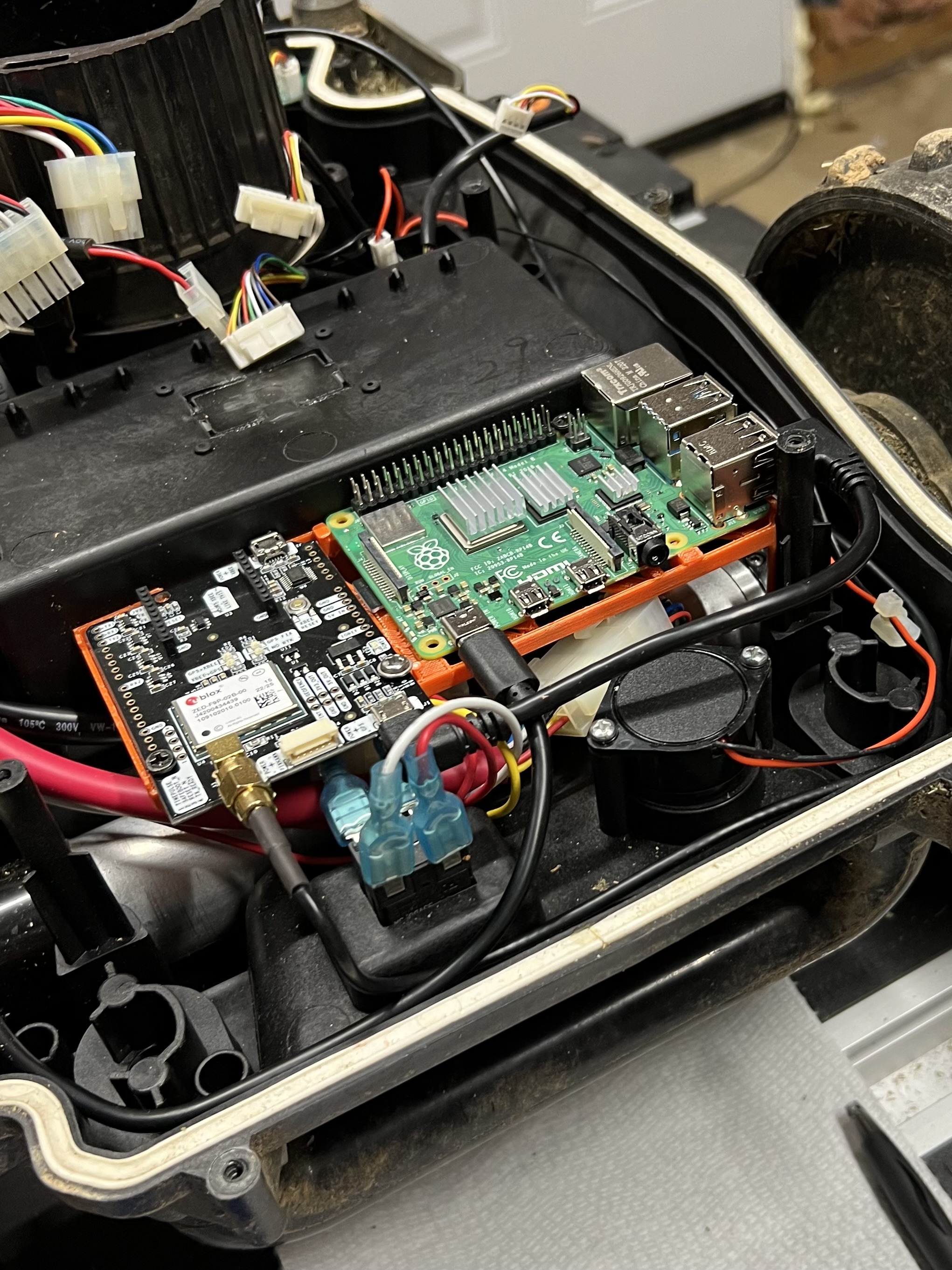 Openmower Mowgli RPI Mount (NX100i, SA650) by Paul Blanchard | Download ...