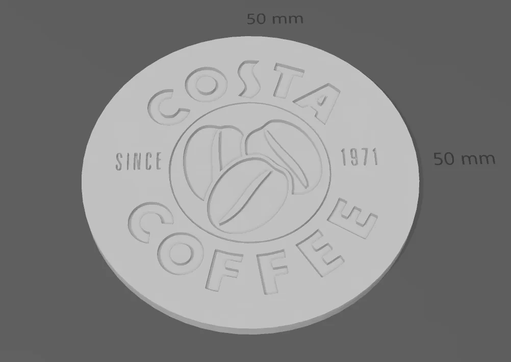 Costa Coaster by Chloe's 3D Prints | Download free STL model ...