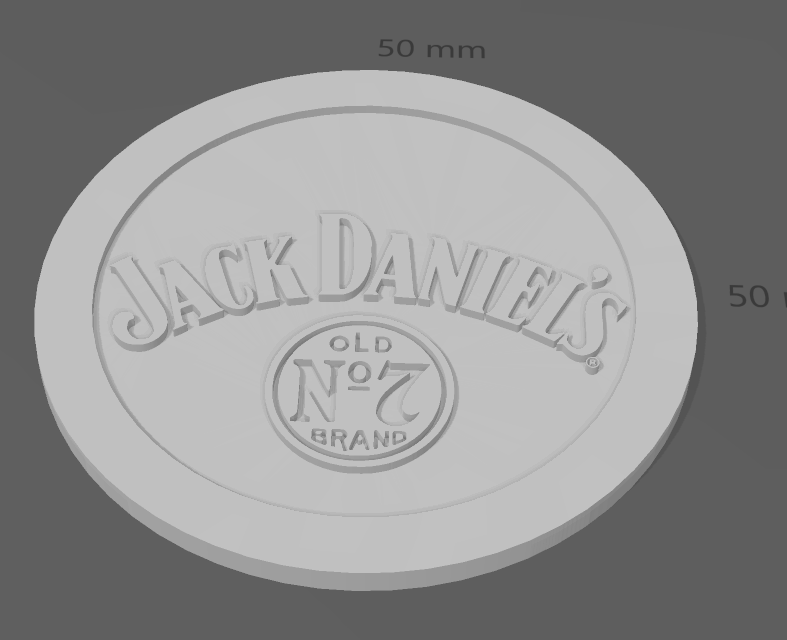 Alcoholic Brands Coasters by Chloe's 3D Prints | Download free STL ...