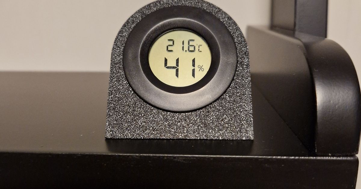 Thlevel Round Humidity Temperature Sensor Holder by FastLaneEngineer ...