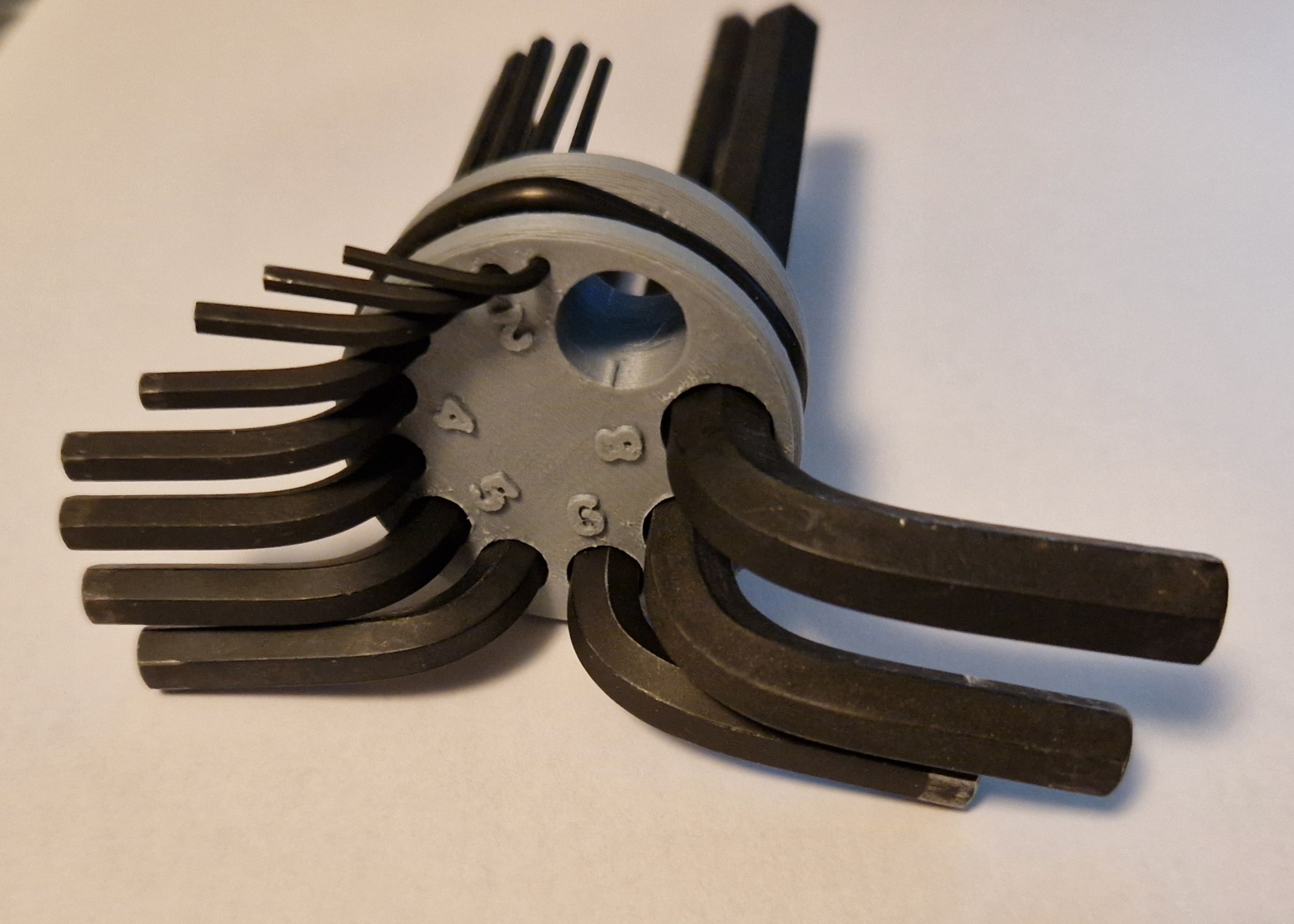 Metric Allen Key Holder 1.5-10 mm by FastLaneEngineer | Download free ...