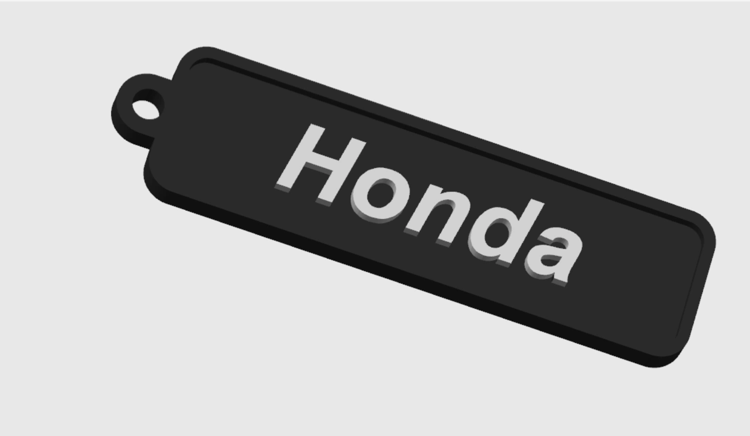 Honda Keychain by Shamen | Download free STL model | Printables.com