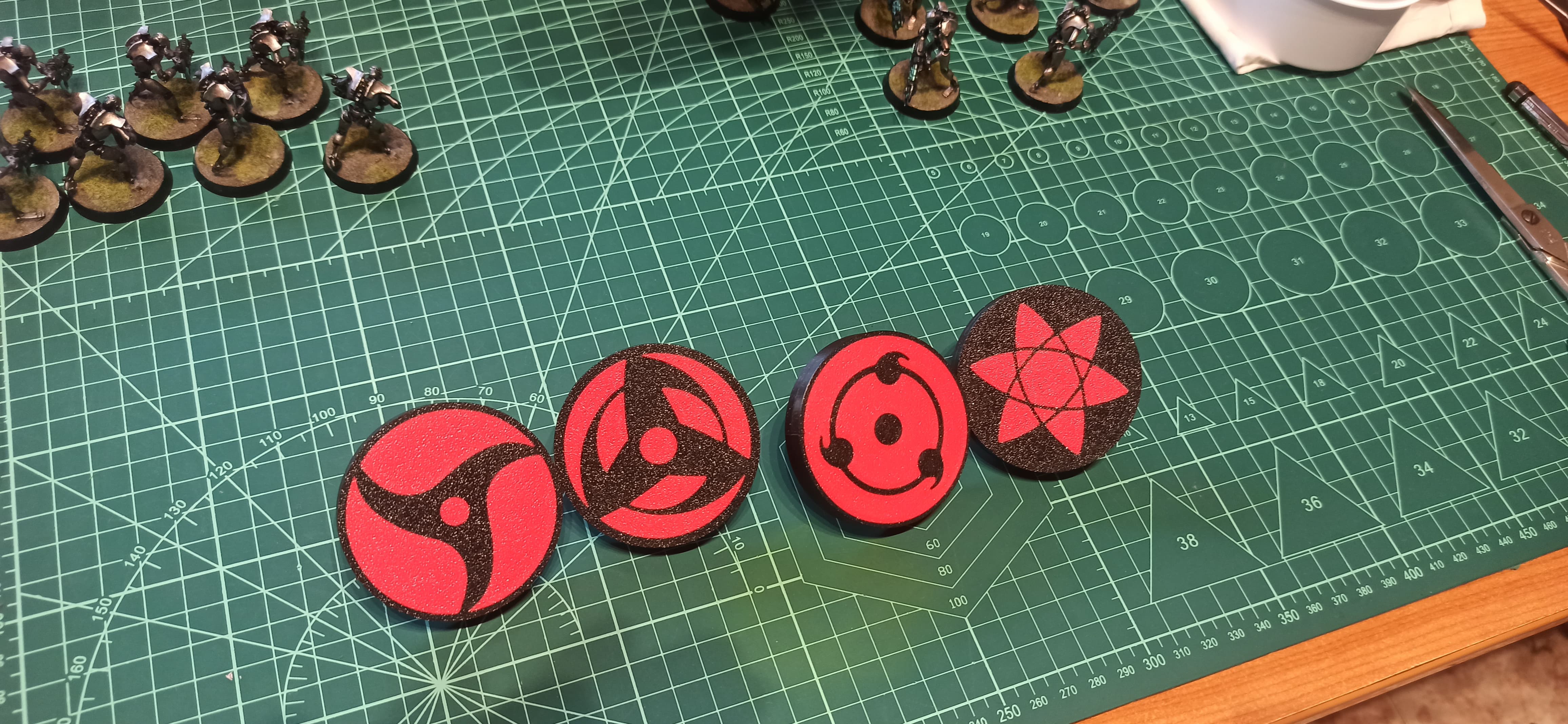 Knob's Sharingan by Javier T | Download free STL model | Printables.com