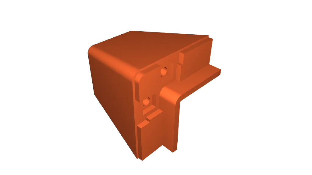 Rear foot for Vintage HP Test Equipment by Dave Miller | Download free ...