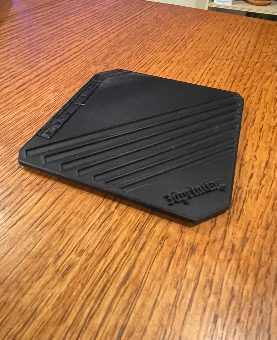 mouse pad with ruler by vilem gnip | Download free STL model ...