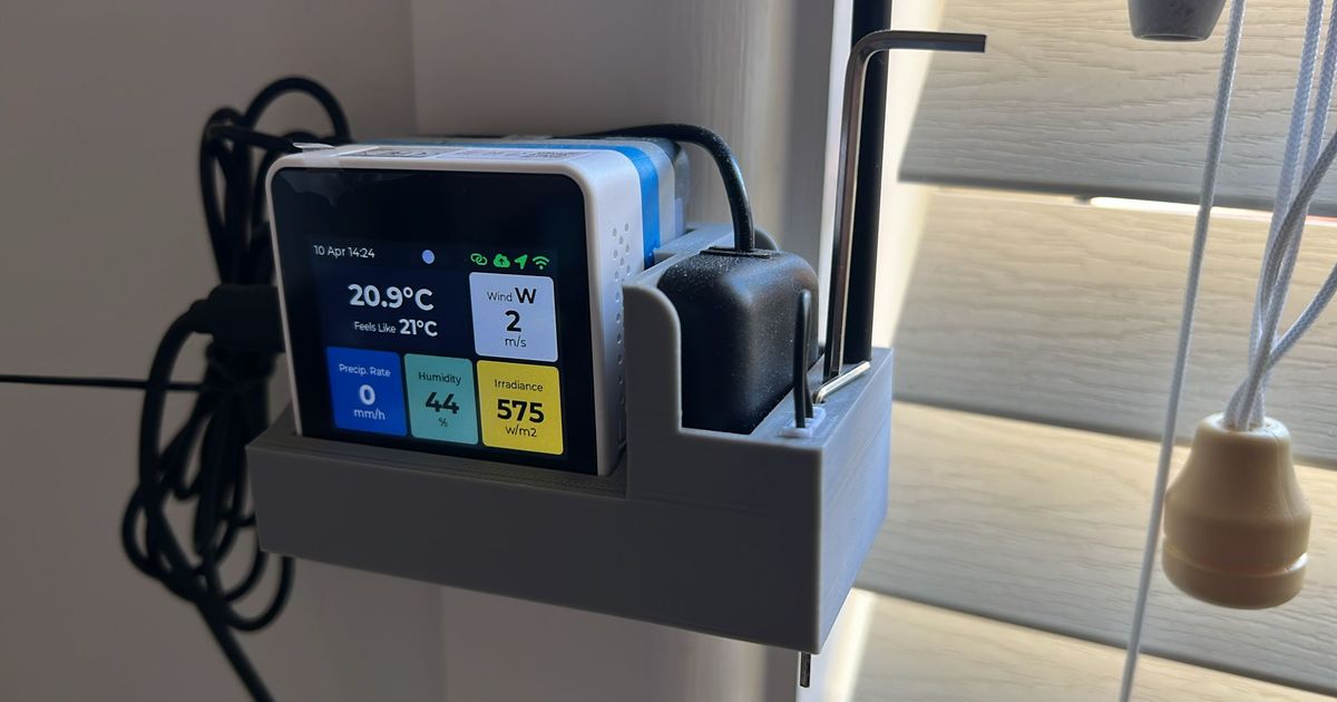 weather XM box organizer by Emboli | Download free STL model ...